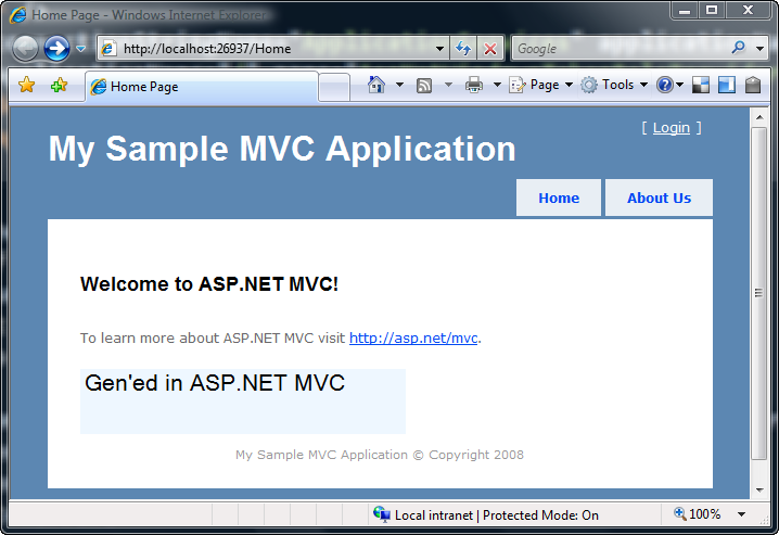 Asp.Net Mvc Release Oldu : Sürüm 1.0 | Gokayokutucu's Blog
