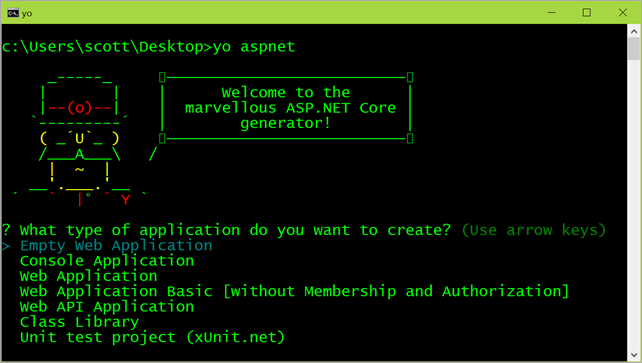 Exploring A Minimal Webapi With Asp Core Scott Hanselman S Blog