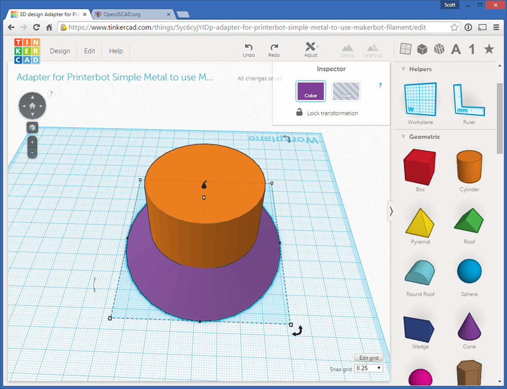 Creating Exact 3D Models For 3D Printing With JavaScript And OpenJSCAD Creating Exact 3D Models For 3D Printing With JavaScript And OpenJSCAD