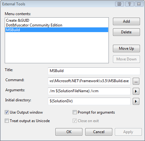 Hack: Parallel MSBuilds from within the Visual Studio IDE - Scott ...