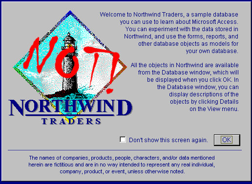 NotNorthwind - Update #1 - All Your Northwind Are Belong To Us - Scott ...