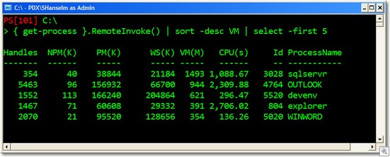 Scriptblock And Runspace Remoting In Powershell Scott Hanselmans Blog